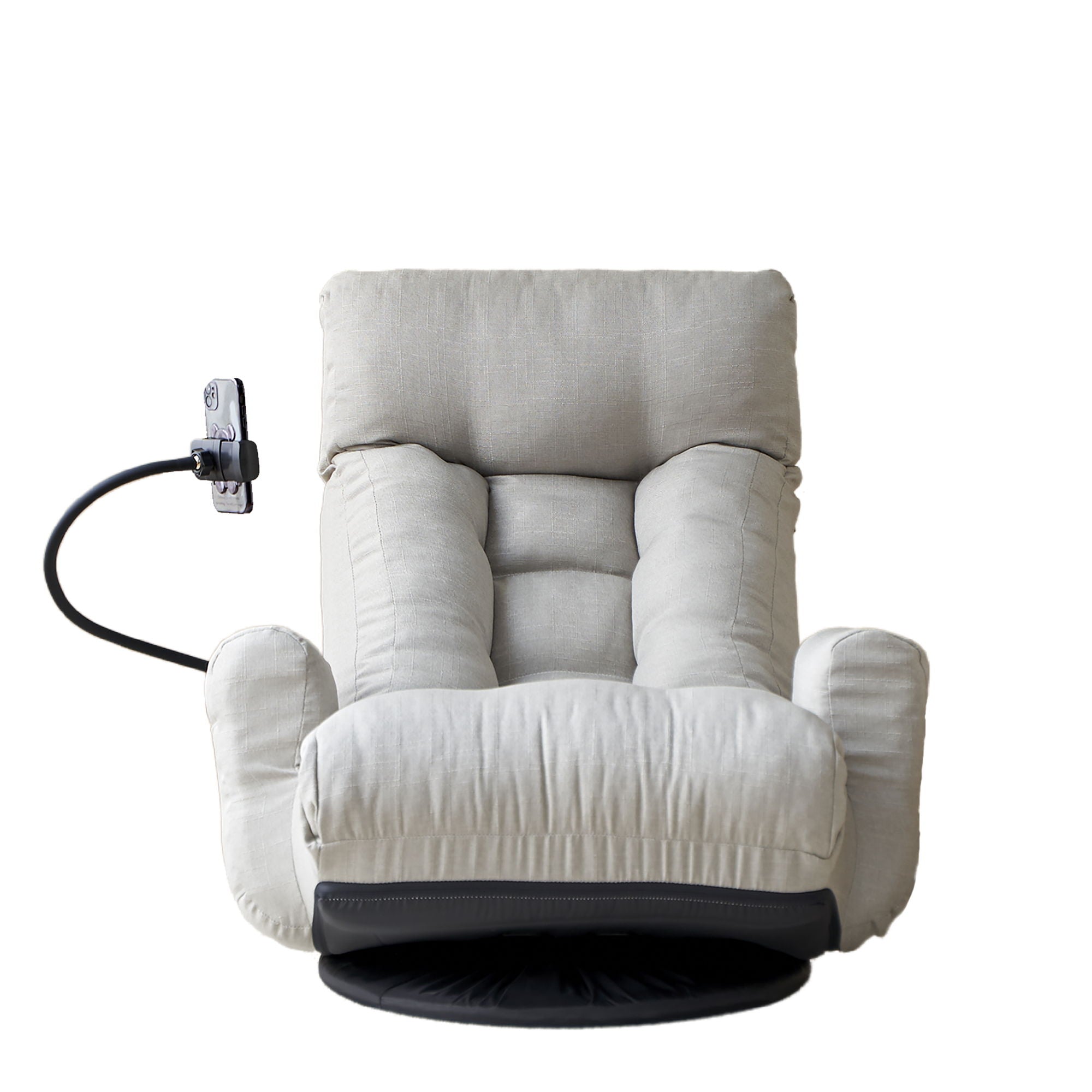 Adjustable Swivel Lounge Chair With 360 Degree Rotating Seat And Headr ...